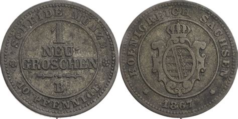 Sachsen Albertinische Linie Pfennige B Johann I