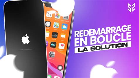 Comment réparer un iPhone qui redémarre en boucle facilement YouTube