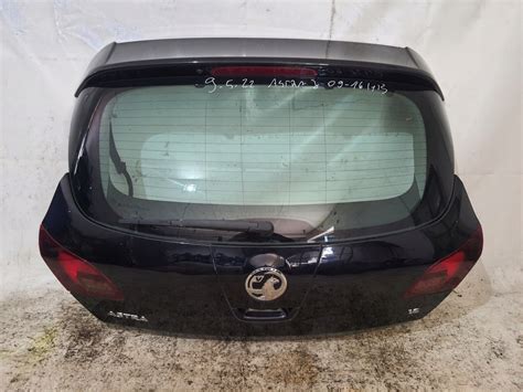 OPEL ASTRA J ASTRA IV HB 09 16 Z20R KLAPA TYŁ 5D 12233964295