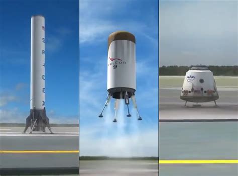 SpaceX Unveils Plan For World S First Fully Reusable Rocket Space