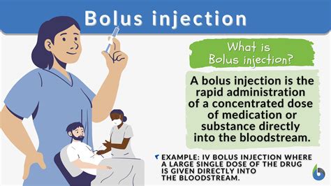 Bolus Injection Definition And Examples Biology Online Dictionary