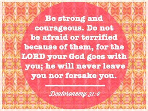 Be Strong Bible Quotes QuotesGram