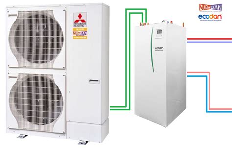 Тепловой насос Mitsubishi Electric Zubadan тип воздух вода PUHZ