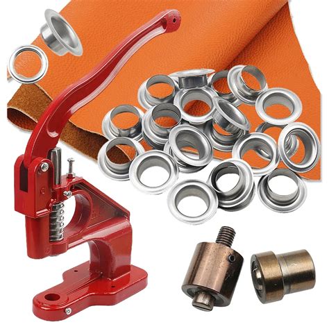 Illets En Acier Inoxydable Avec Trousse Outils De Presse Main