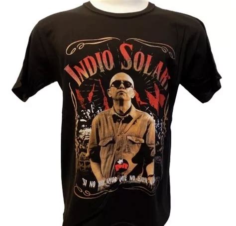 Remera Del Indio Solari Frases Patricio Rey Que Sea Rock