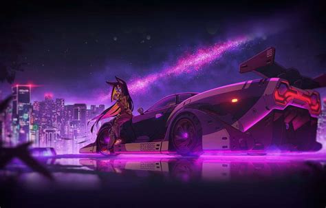100 Synthwave City Wallpapers Wallpapers