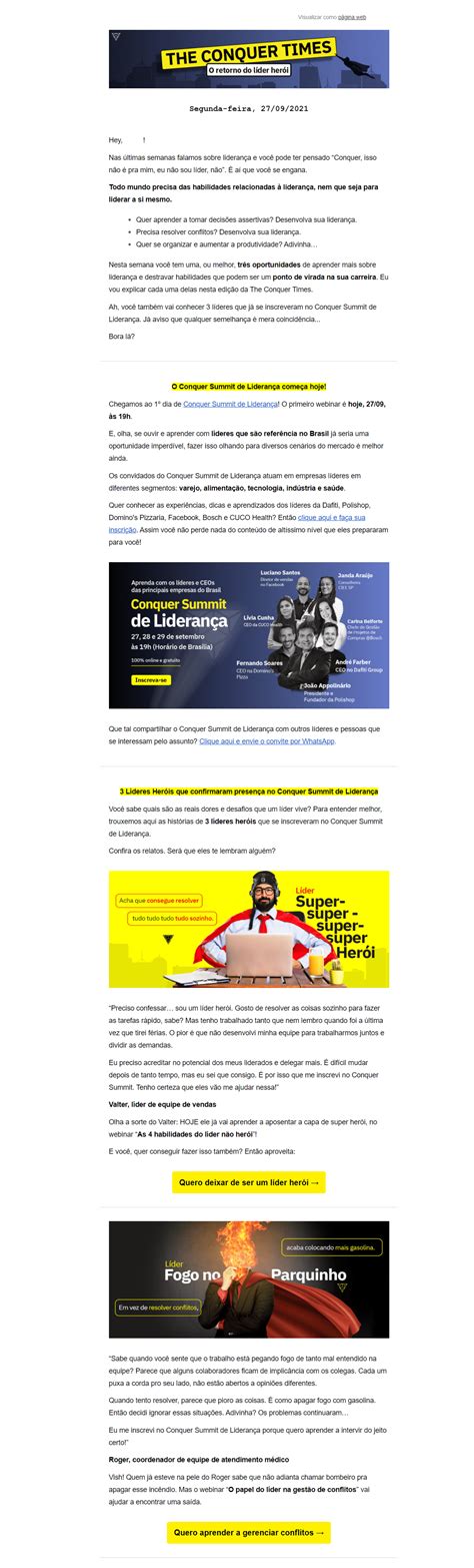 Exemplos De E Mail Marketing Criativos Para Voc Se Inspirar Reportei