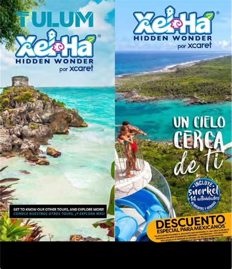 Folletos Xcaret Espa Ol