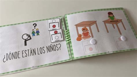 Cuaderno TEACCH Encima Debajo El Aula De La Srta Wabisabi