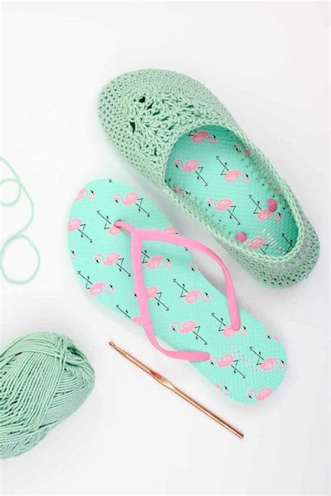 PATRÓN GRATIS Havaianas en Crochet Crochetisimo Crochet slippers