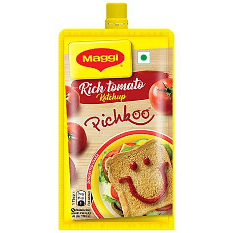 MAGGI Pichkoo Rich Tomato Ketchup Tangy Flavour 80 G Pouch Jhattse