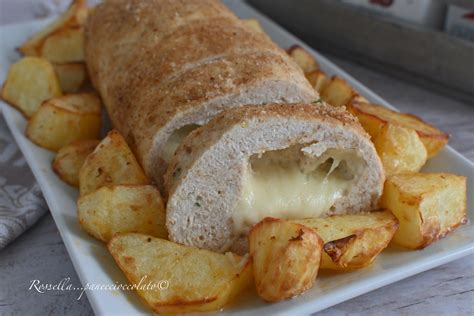 Polpettone Di Pollo Saporito Con Patate Secondo Piatto Ricetta Saporita