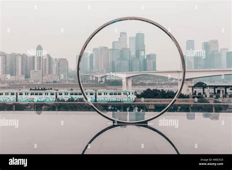 Chongqing Rail Transit Stock Photo Alamy