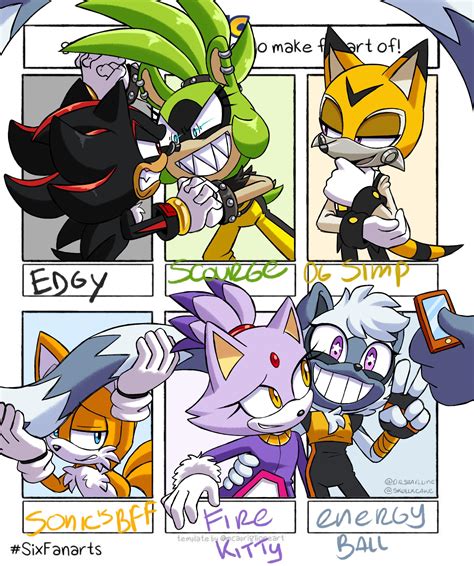 Six Characters Sonic The Hedgehog Know Your Meme