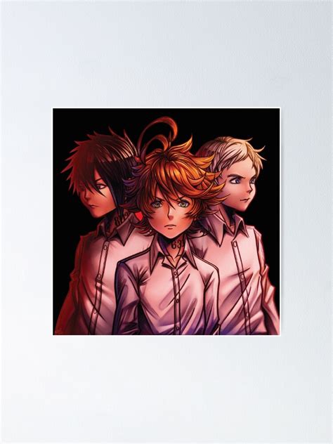 The Promised Neverland Cute Ray Emma Norman Poster For Sale By