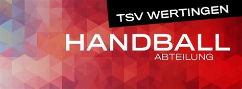 Tabelle Ergebnisse Handball Wertingen