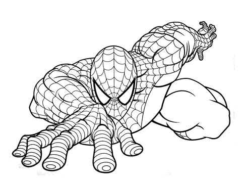 167 dessins de coloriage spiderman à imprimer sur LaGuerche Page 13