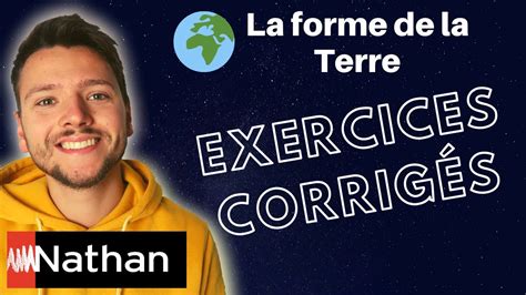 Exercice La Forme De La Terre Enseignement Scientifique Premi Re