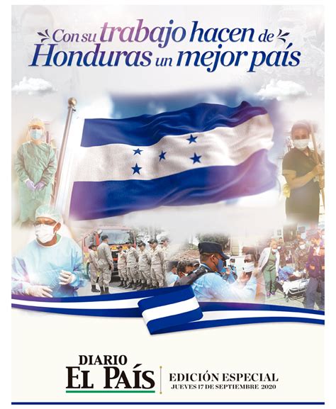 portada edicion especial heroes nacional el pais hn Diario El País