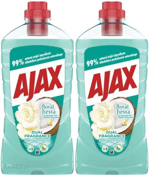 Ajax Floral Fiesta Dual Fragnance Płyn Uniwersalny Gardenia Kokos