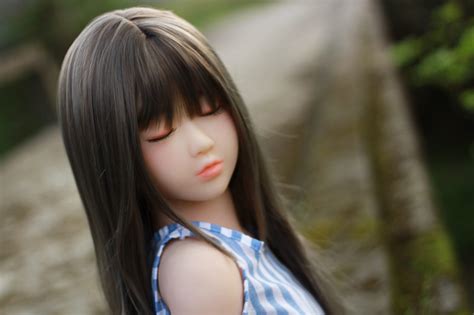 Premium Nita Flat Chest Eye Closed Mini Sex Doll Us Stock Cute