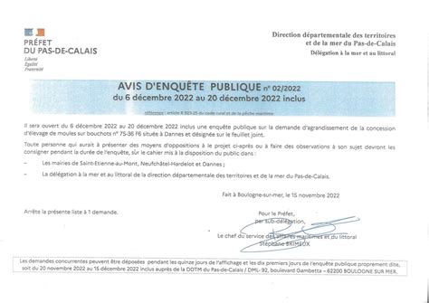Calaméo Avis D enquête Publique N02 2022