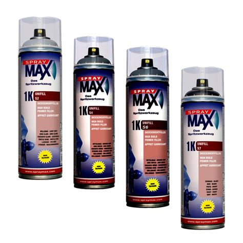 Spraymax 1K Unifill Primer S2 Light GreySpraymax 1K Unifill High Build