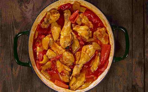 In Cucina Con Luca Pappagallo Pollo Con I Peperoni