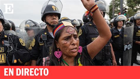 Miles De Manifestantes Protestan En Lima Contra El Gobierno De Per En