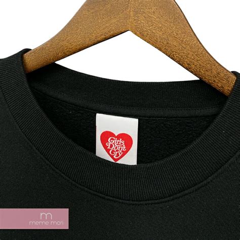 楽天市場Girls Don t Cry 2023SS Angel Crewneck Black ガールズドントクライ エンジェルクルー