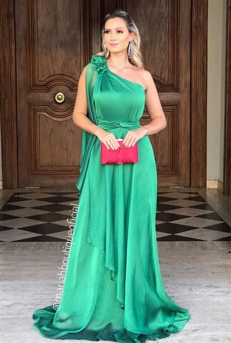 70 Vestidos Longos Verde Esmeralda E Verde Bandeira Para Madrinhas De