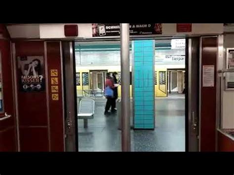 U Bahn Berlin U5 Tierpark Kaulsdorf Nord Mitfahrt Im F79 2 2700 2701