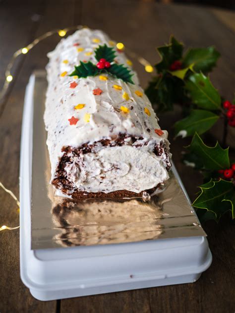buche chocolat mascarpone Recette de Noël