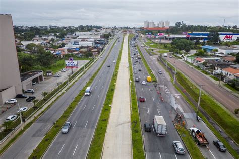 Prefeitura De Curitiba Libera Novo Trecho Da Linha Verde Norte Na