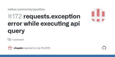 requests exceptions missingschema error while executing api query · issue 172 · netbox