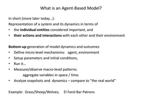 ppt agent based modeling of complex adaptive systems powerpoint presentation id 2294546