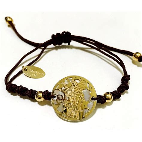 Pulsera Cristo de los Gitanos plata de ley y nácar 20mm Tienda