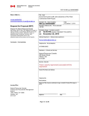 Fillable Online RFP A Quick Guide To Request For Proposals