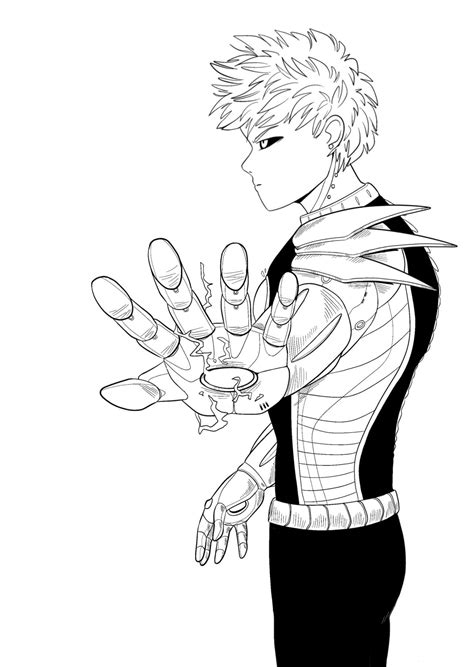 Papéis de Parede de Genos para colorir imprimir e desenhar Colorir Me