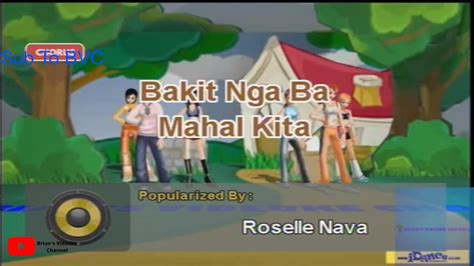 Bakit Nga Ba Mahal Kita Roselle Nava Karaoke YouTube
