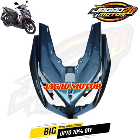 Jual Cover Front Panel Tameng Lampu Depan Vario Techno Karbu 110 Lama