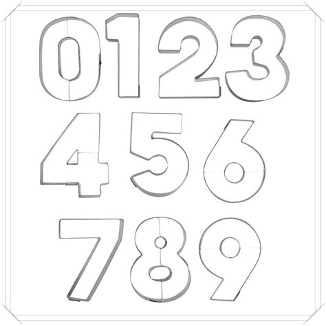 Dibujos Para Colorear Numeros