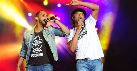 Disiz et Yannick Noah en duo le 14 juillet 2011 à Paris Purebreak