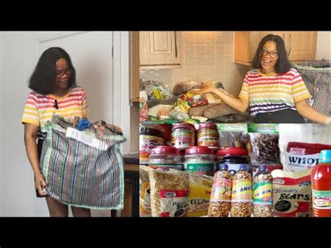 FINALLY Our NIGERIAN FOOD STUFFS Have Arrived UK UNBOXING NIGERIAN