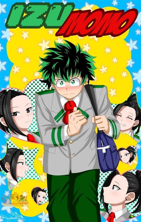 IzuMomo DekuMomo Otaku Anime Anime My Hero Academia