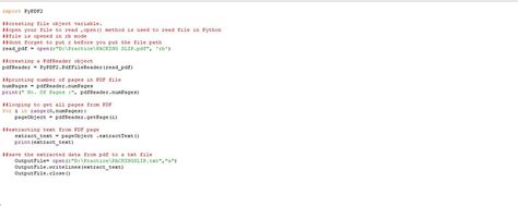 how to convert pdf file to text file using python
