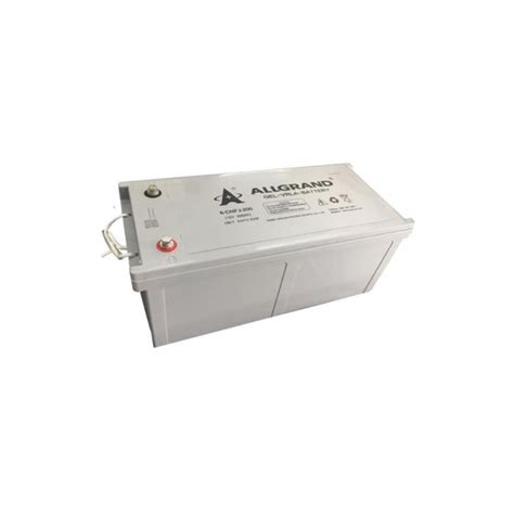 Solarix Allgrand V Ah Deep Cycle Vlra Gel Rechargeable Battery