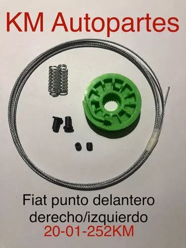 Kit De Reparaci N Levanta Vidrios Cristales Fiat Punto