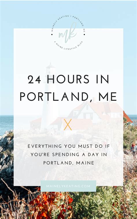 24 Hours In Portland Maine Planning A Trip To Portland Maine Soon