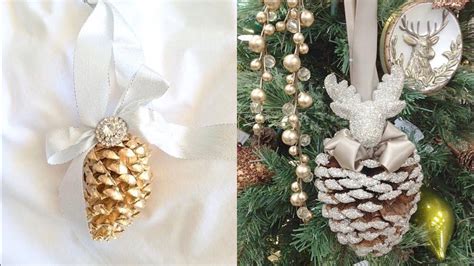 3 IDEAS DE NAVIDAD PARA DECORAR CON PIÑAS DE PINO IDEAS NAVIDEÑAS 2018
